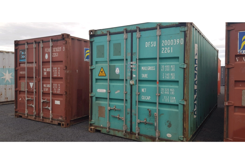 Contenedor marítimo 20′ DRY clase B Verde Equipo revisado – Estanco ...
